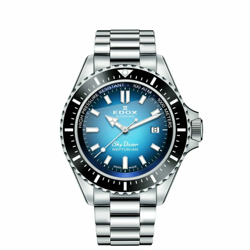 ネプチュニアン オートマティック | EDOX Official Site